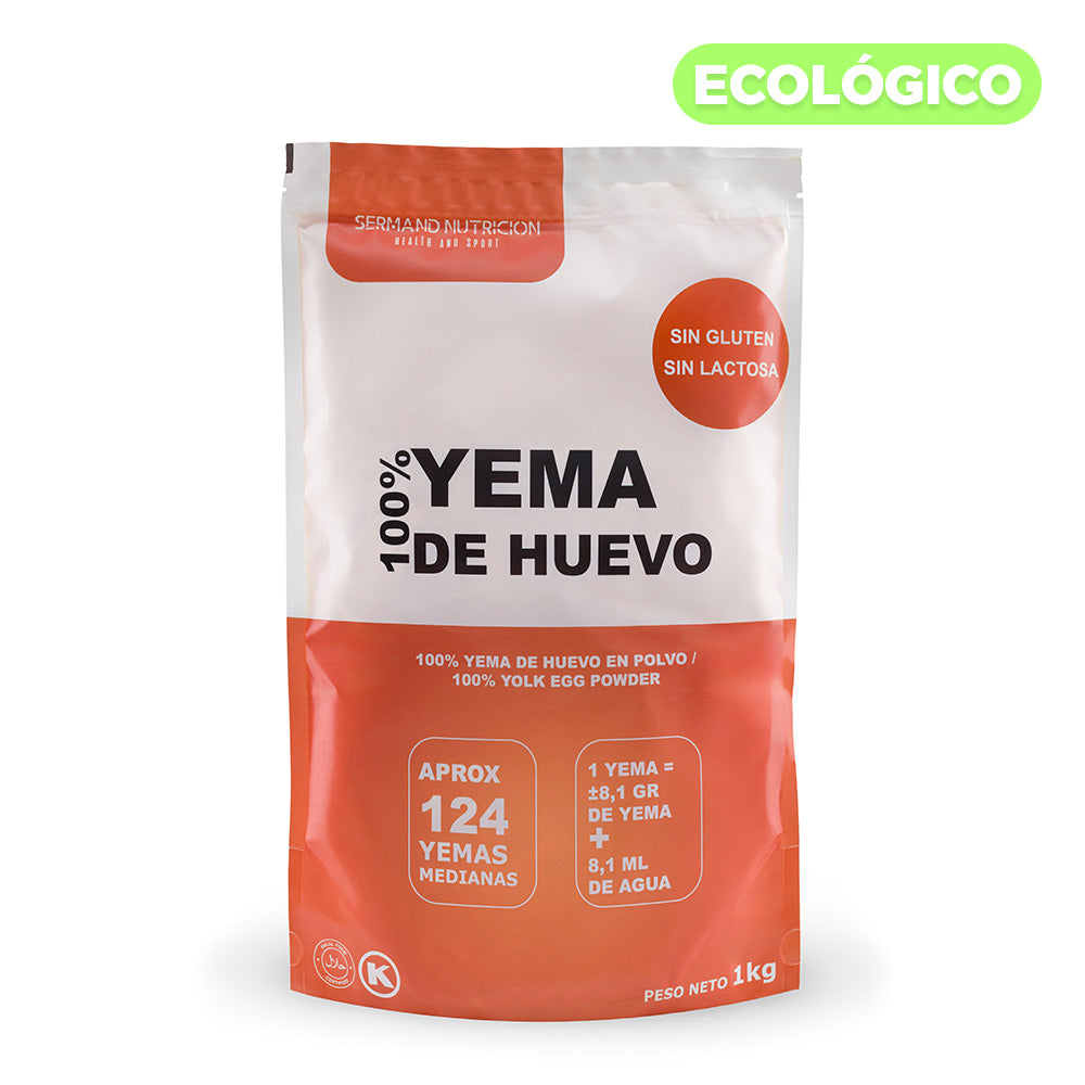 Yema de Huevo en Polvo Ecológica – Sermand Nutrición